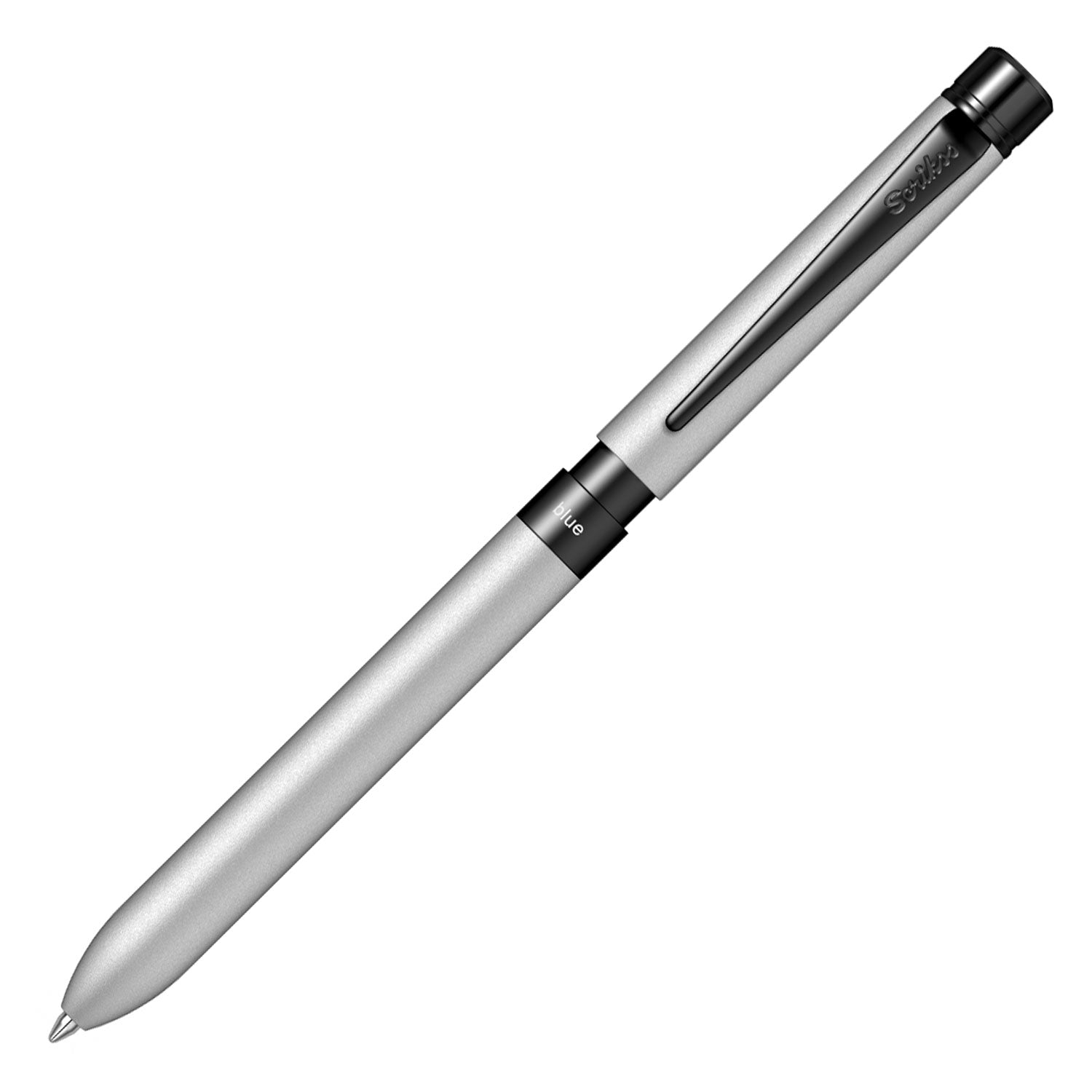 Shop Scrikss Trio Sport 83 Metallic Silver Multifunction Ball Pen – Makoba