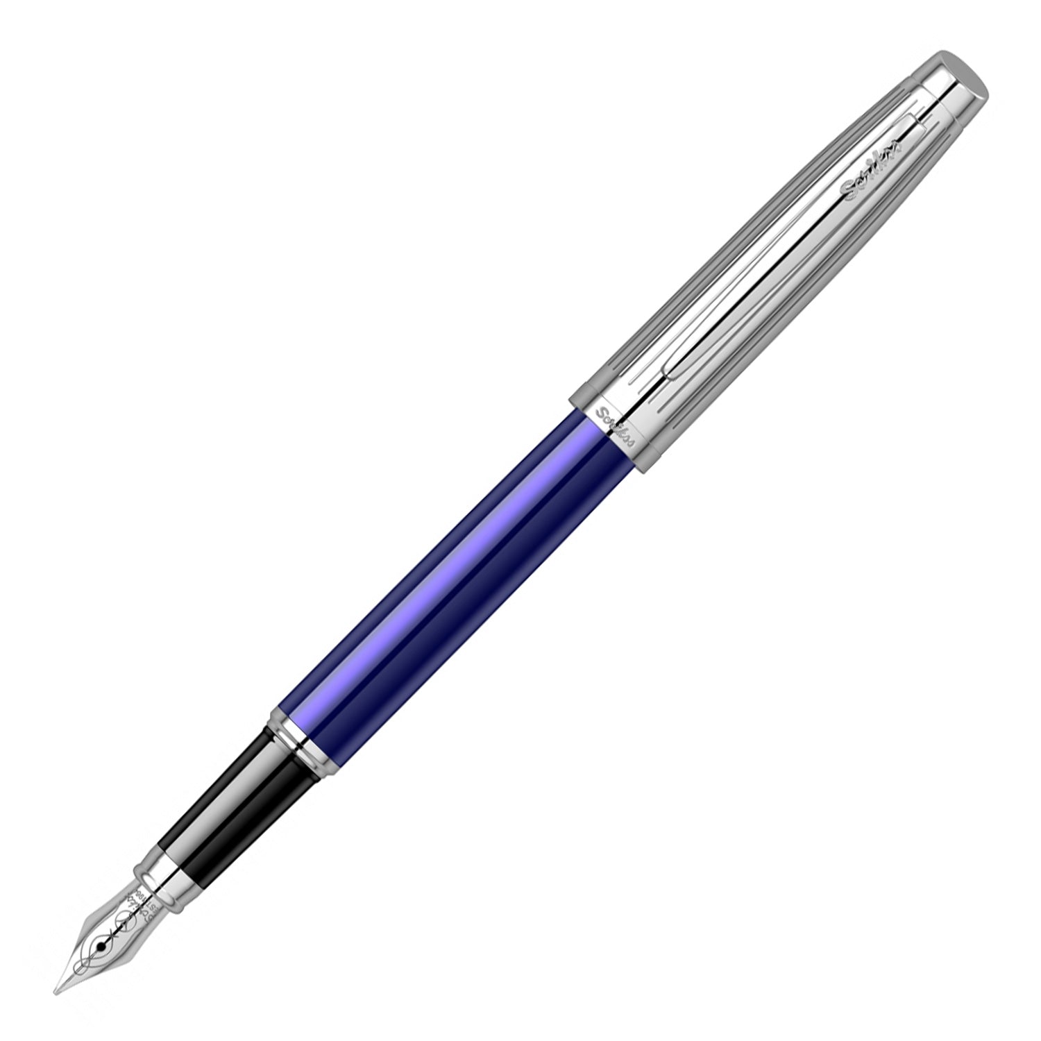 Buy Scrikss Oscar 39 Navy Blue Fountain Pen |Online at Makoba |Scrikss
