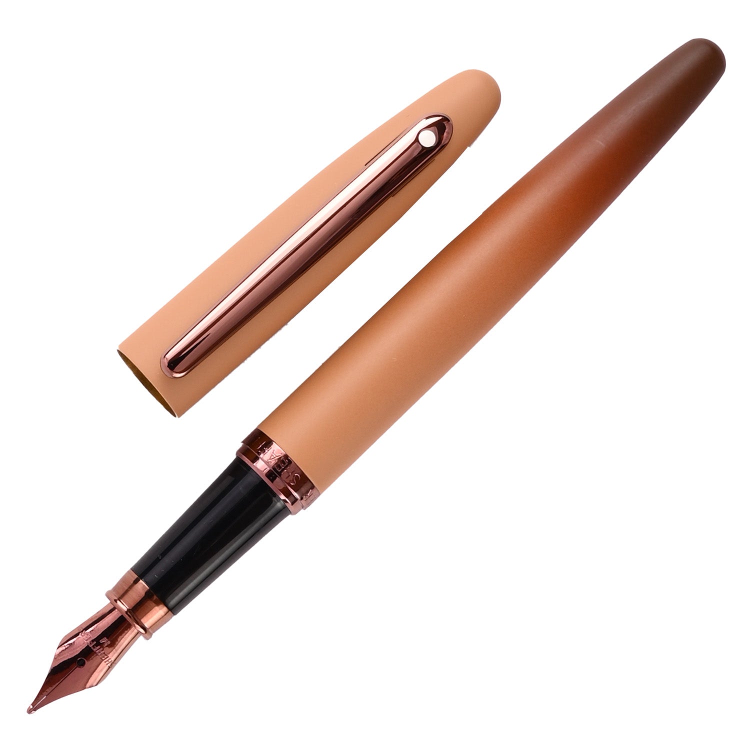 Sheaffer VFM Coffee Edition Brown PVD Fountain Pen | Makoba | Sheaffer