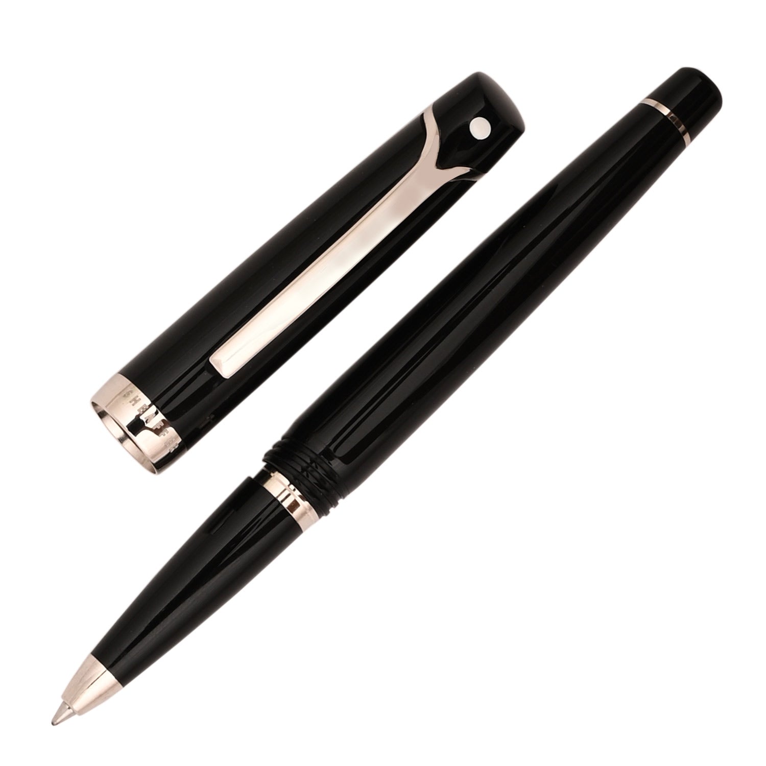 Sheaffer Valor Roller Ball Pen - Glossy Black CT – Makoba