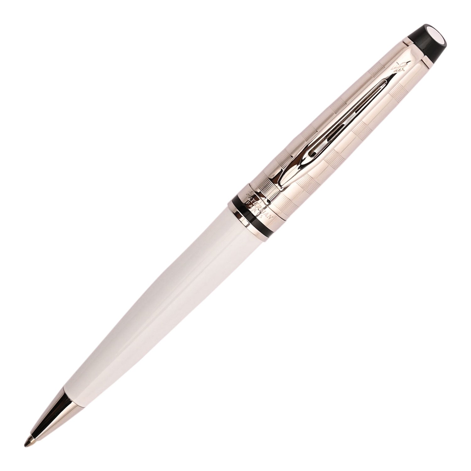 Waterman Expert Deluxe White CT Ball Pen | Shop Online | Waterman – Makoba