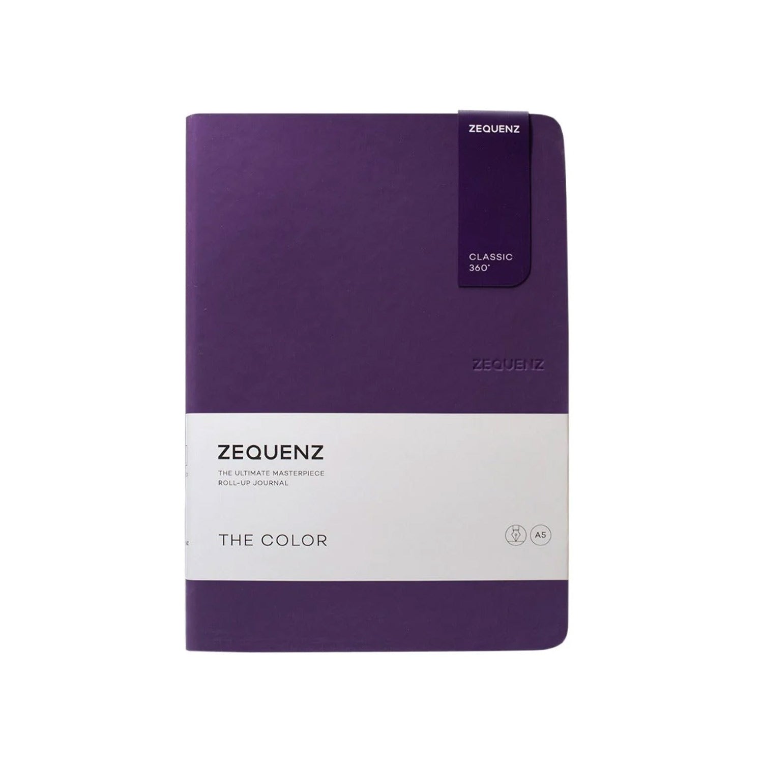 Zequenz Color Notebook, Scarlet Gum - A5, Ruled – Makoba