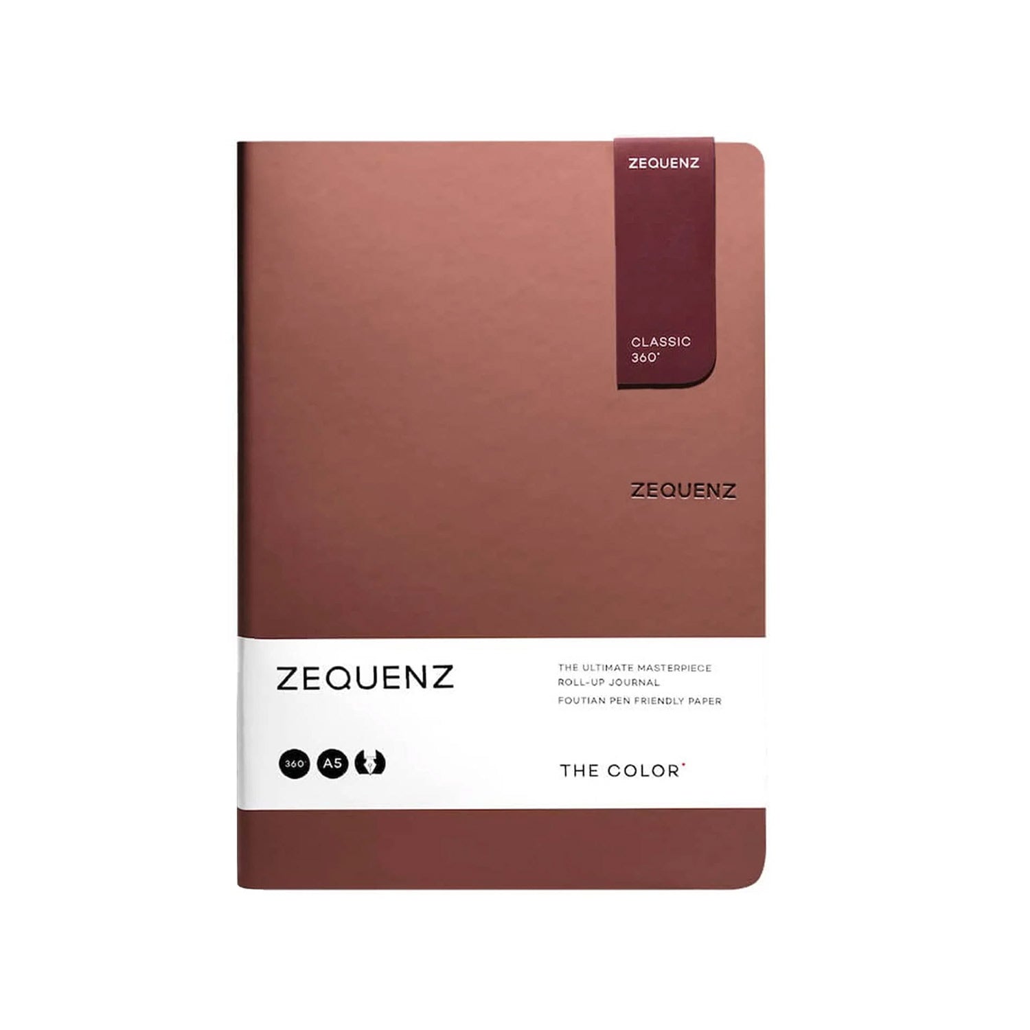 Zequenz Color Notebook, Terra- A5, Squared – Makoba