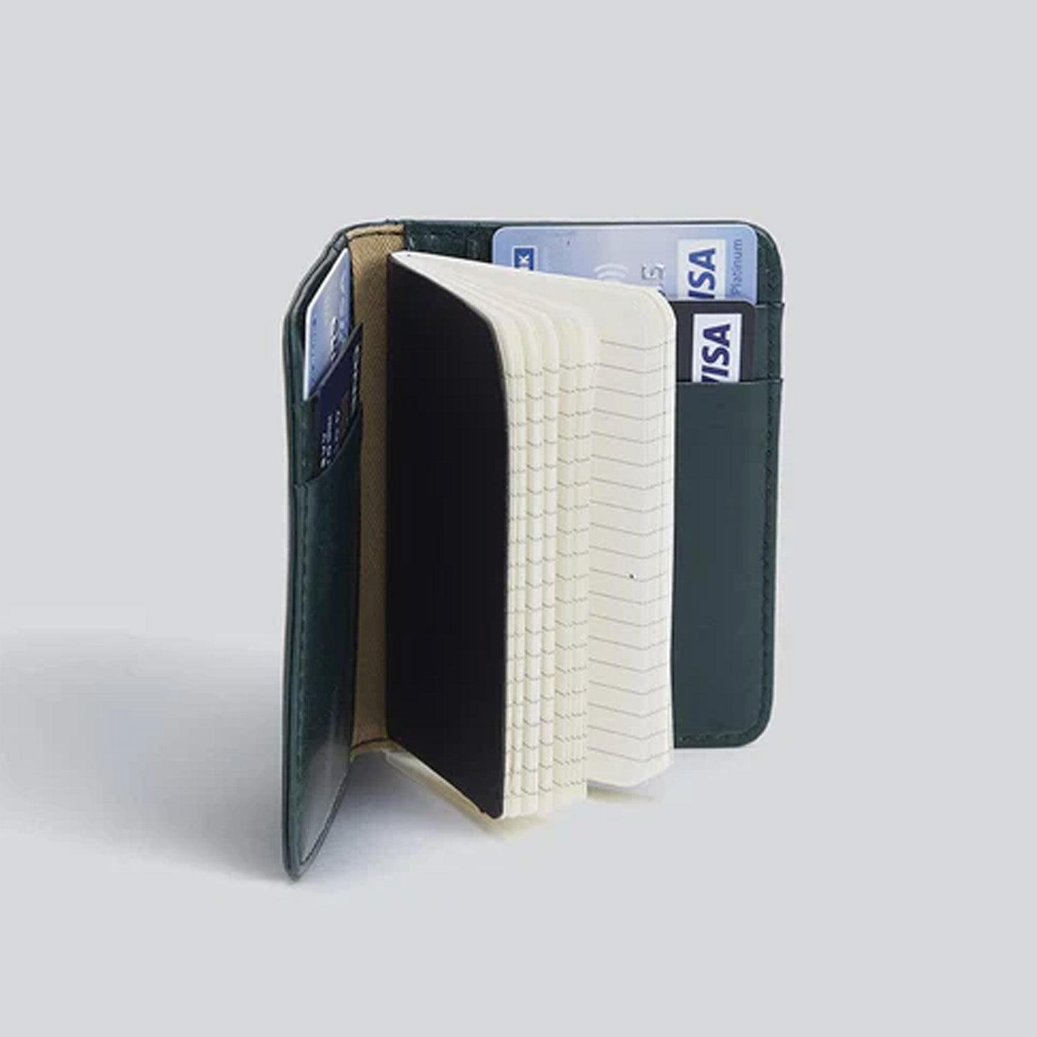 Buy myPAPERCLIP Classic Green Card Holder Wallet | Card Holder Online ...