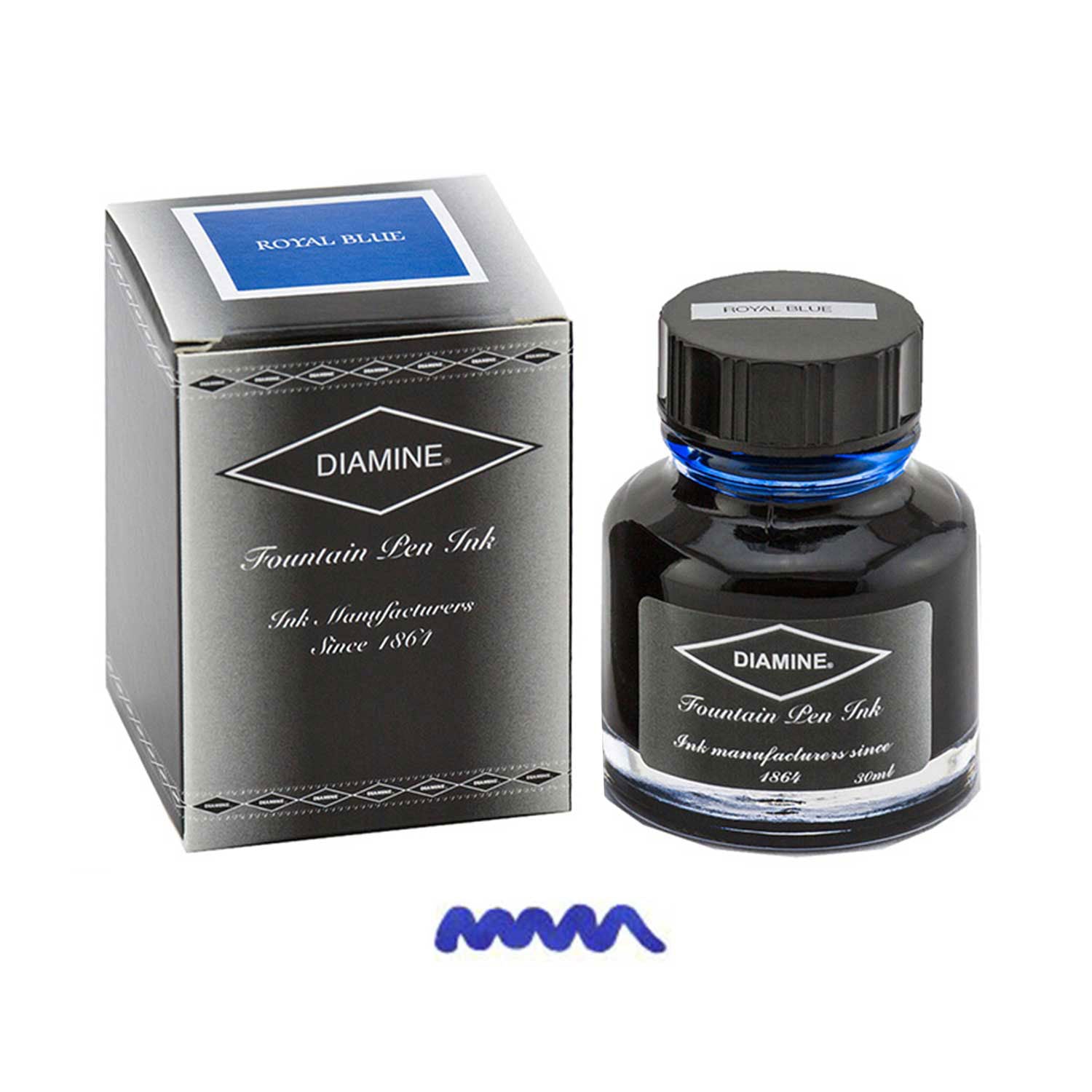 Diamine Royal Blue Ink - 30ml | Shop Online at Makoba | Diamine
