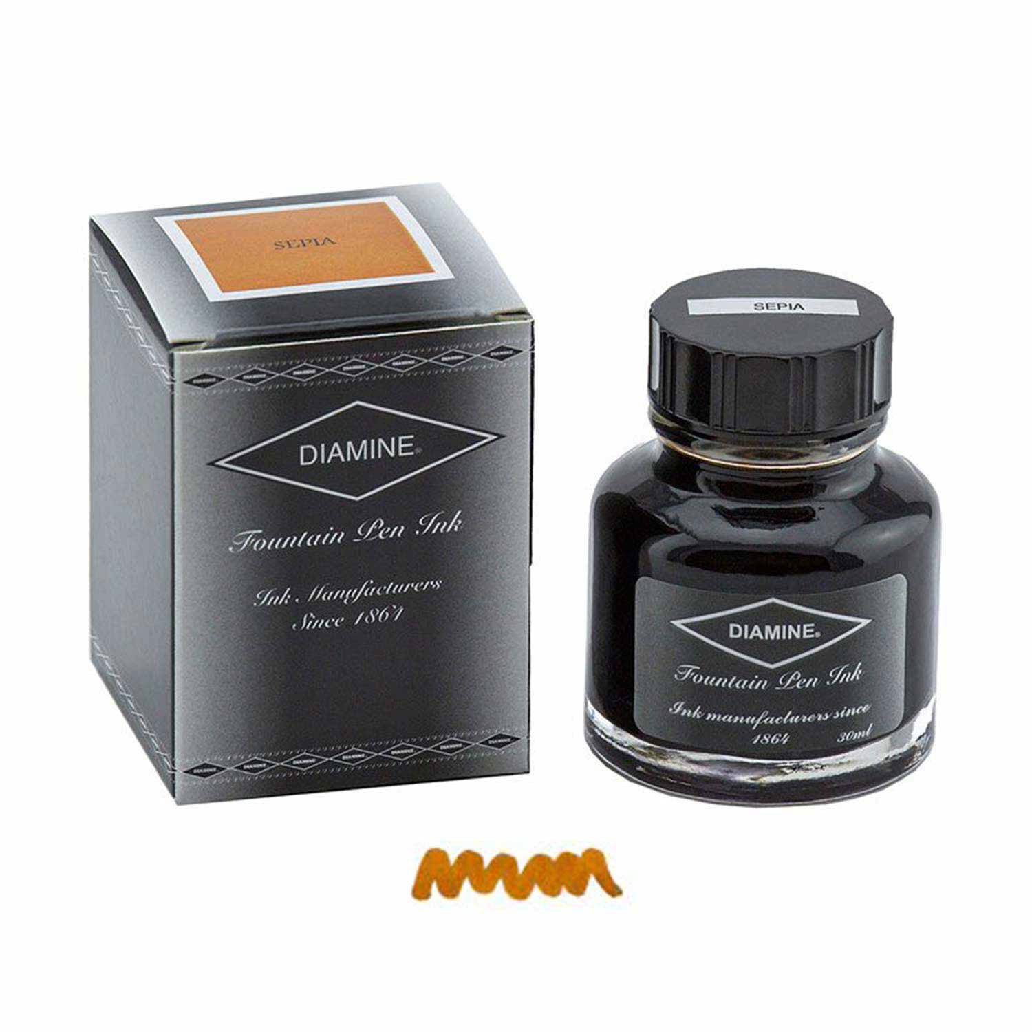 Diamine Sepia Ink - 30ml | Shop Online at Makoba | Diamine