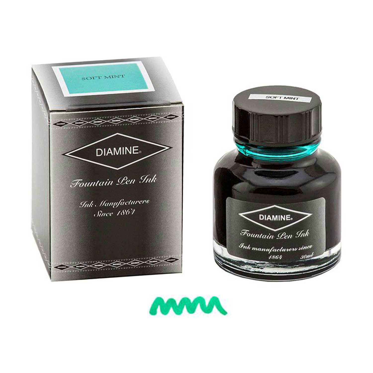 Diamine Soft Mint Ink - 30ml | Shop Online at Makoba | Diamine