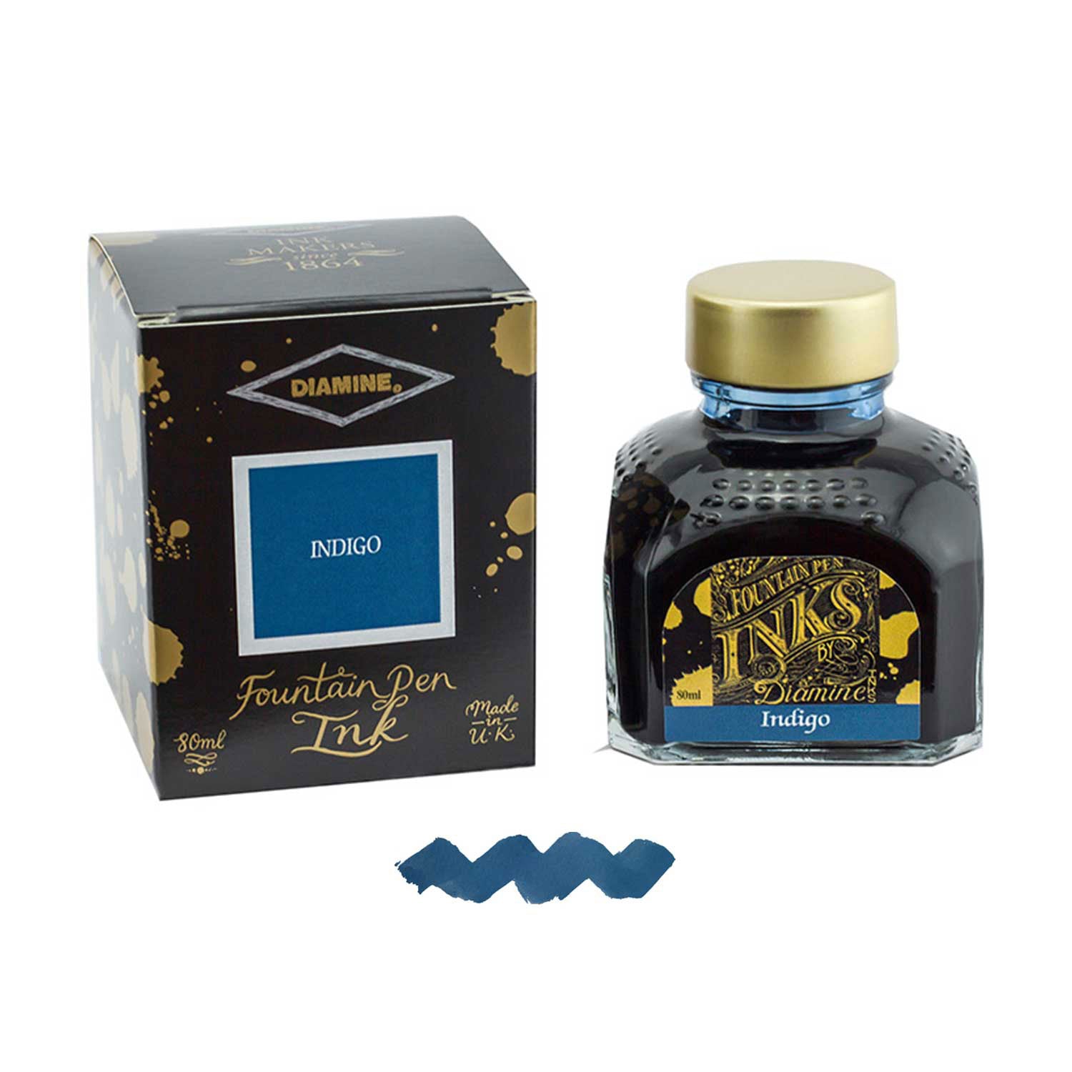 Diamine Indigo Ink - 80ml | Shop Online at Makoba | Diamine