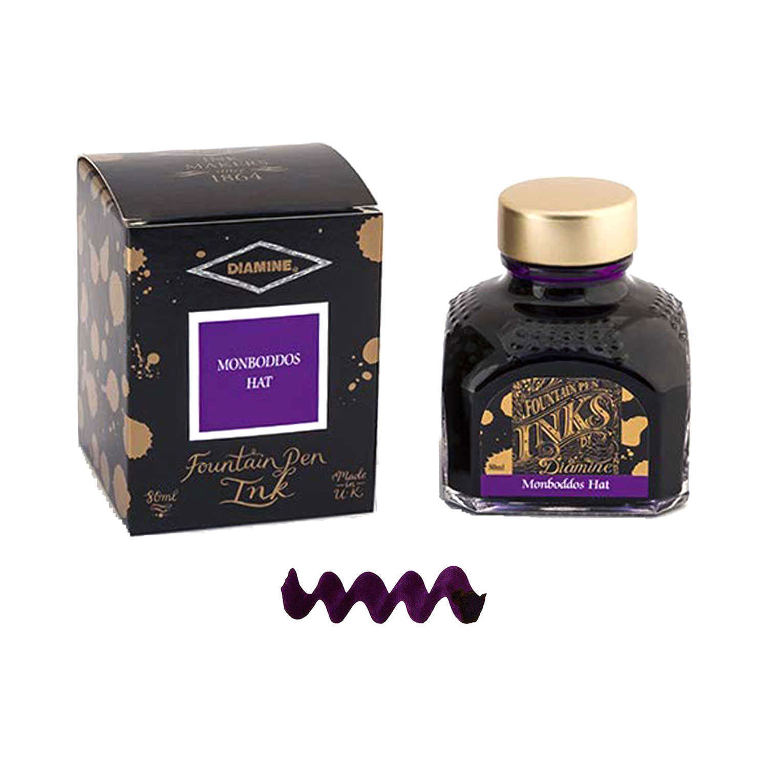 Diamine Monboddos Hat Ink - 80ml | Shop Online at Makoba | Diamine