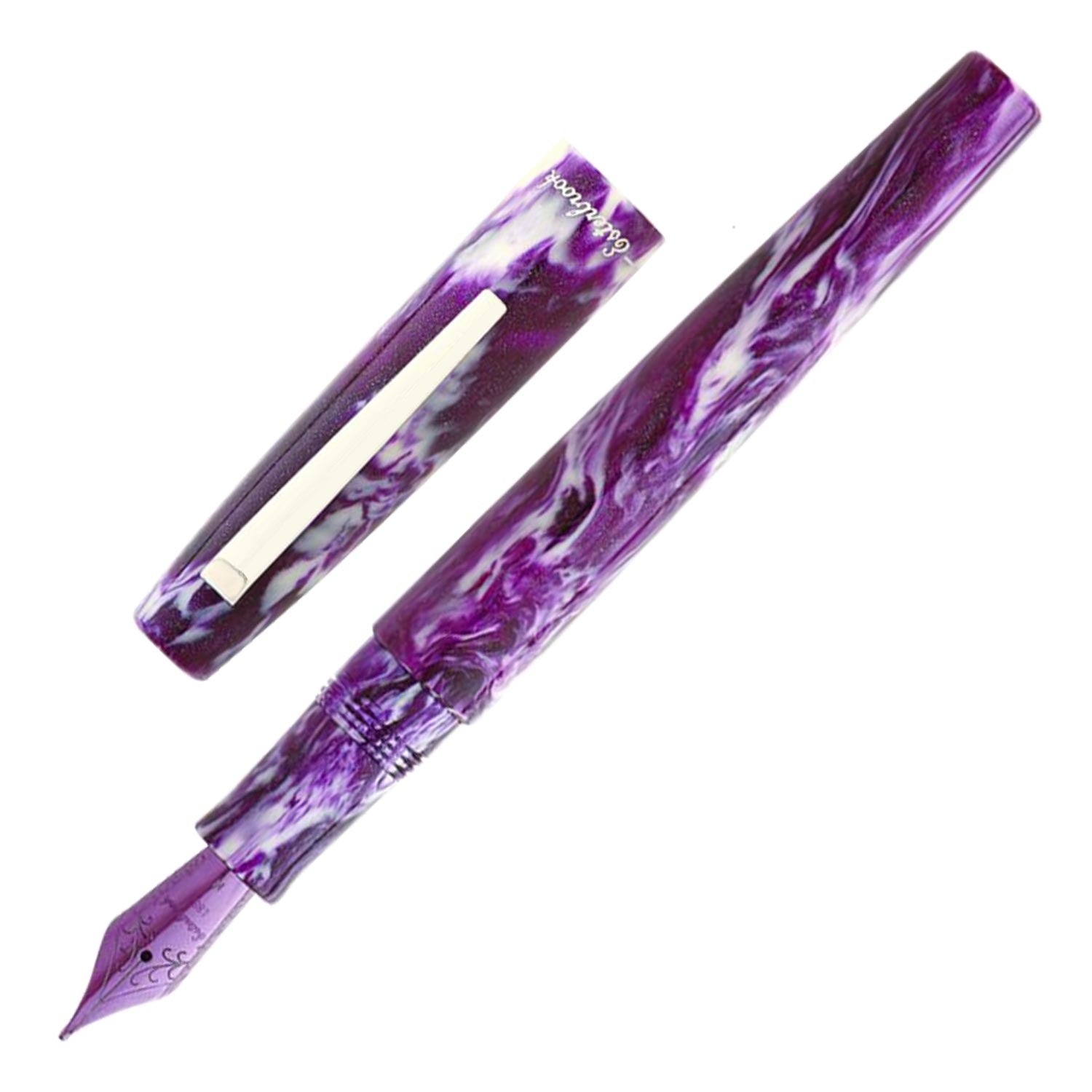 Esterbrook Camden Northern Lights Fountain Pen - Purple Alaska CT (Lim ...