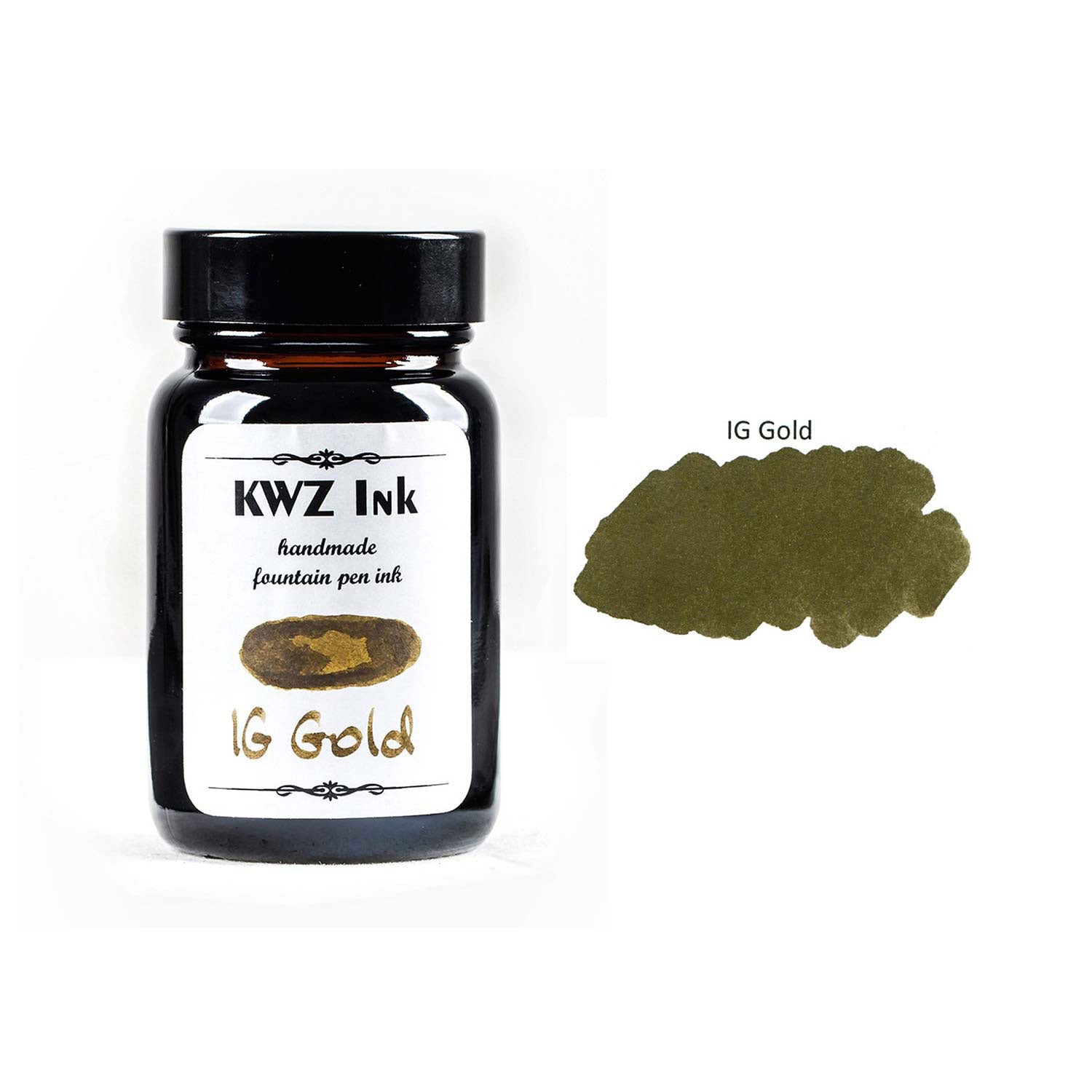 Buy KWZ Iron Gall Gold Ink | KWZ Iron Gall Inks Online | Makoba