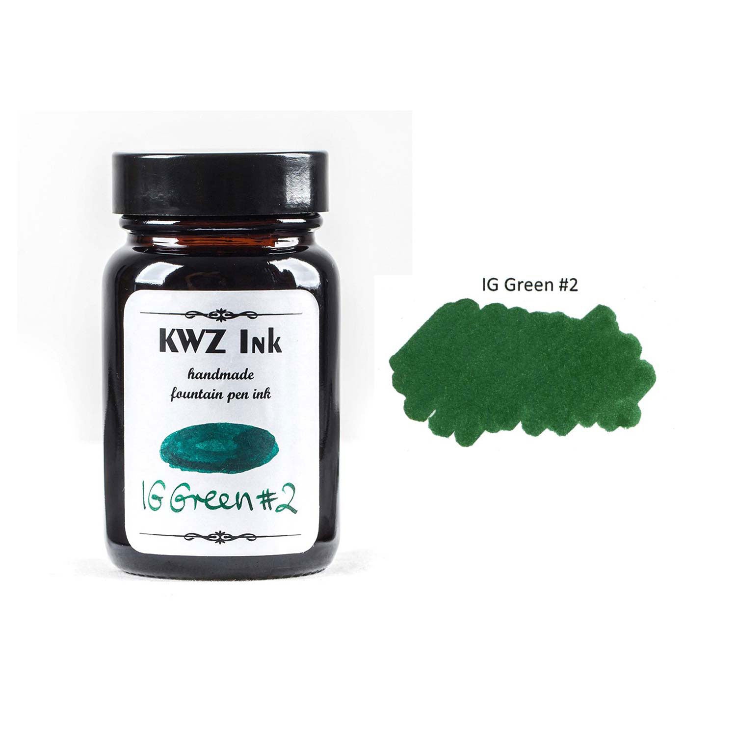 Buy KWZ Iron Gall Green #2 Ink | KWZ Iron Gall Inks Online | Makoba