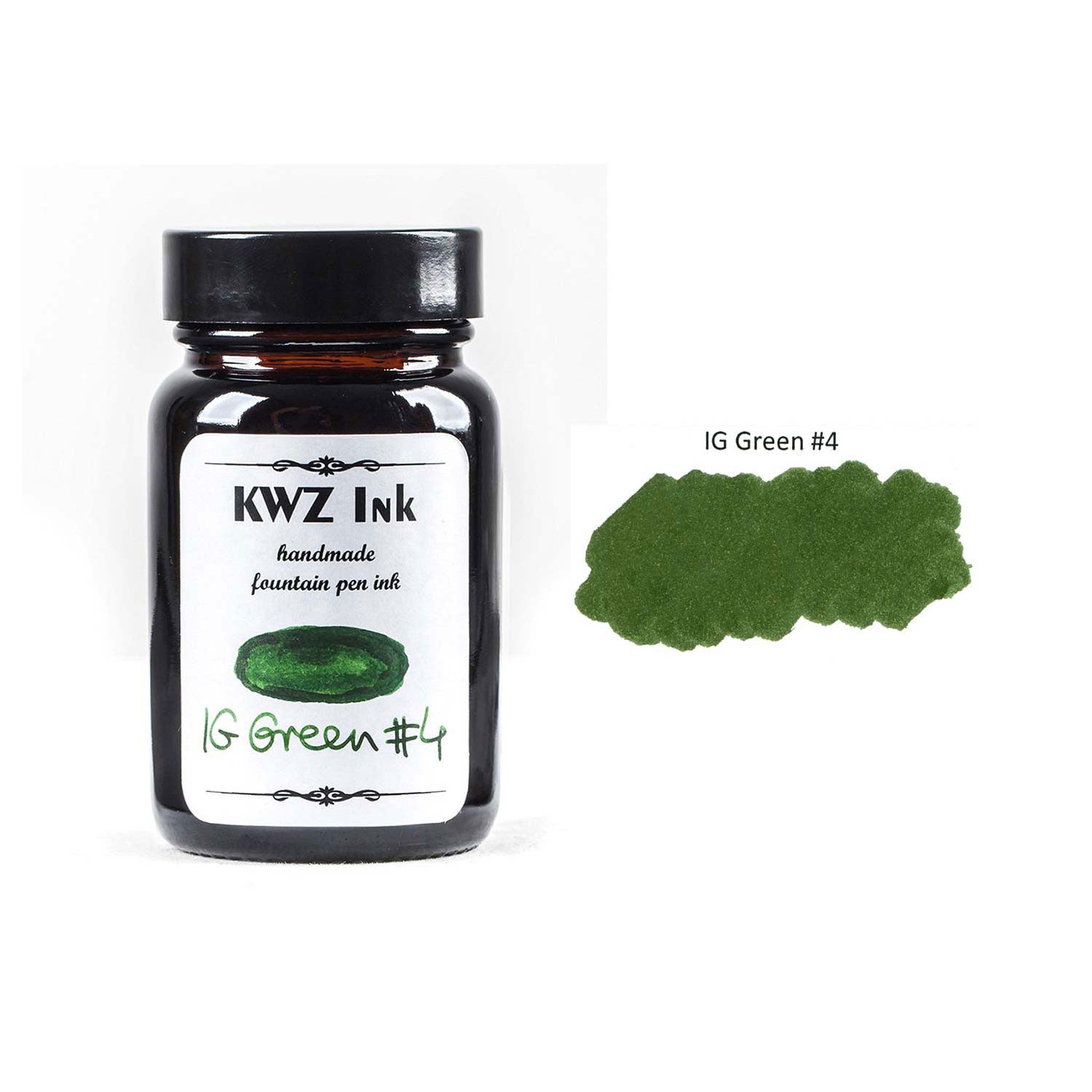 Buy KWZ Iron Gall Green #4 Ink | KWZ Iron Gall Inks Online | Makoba