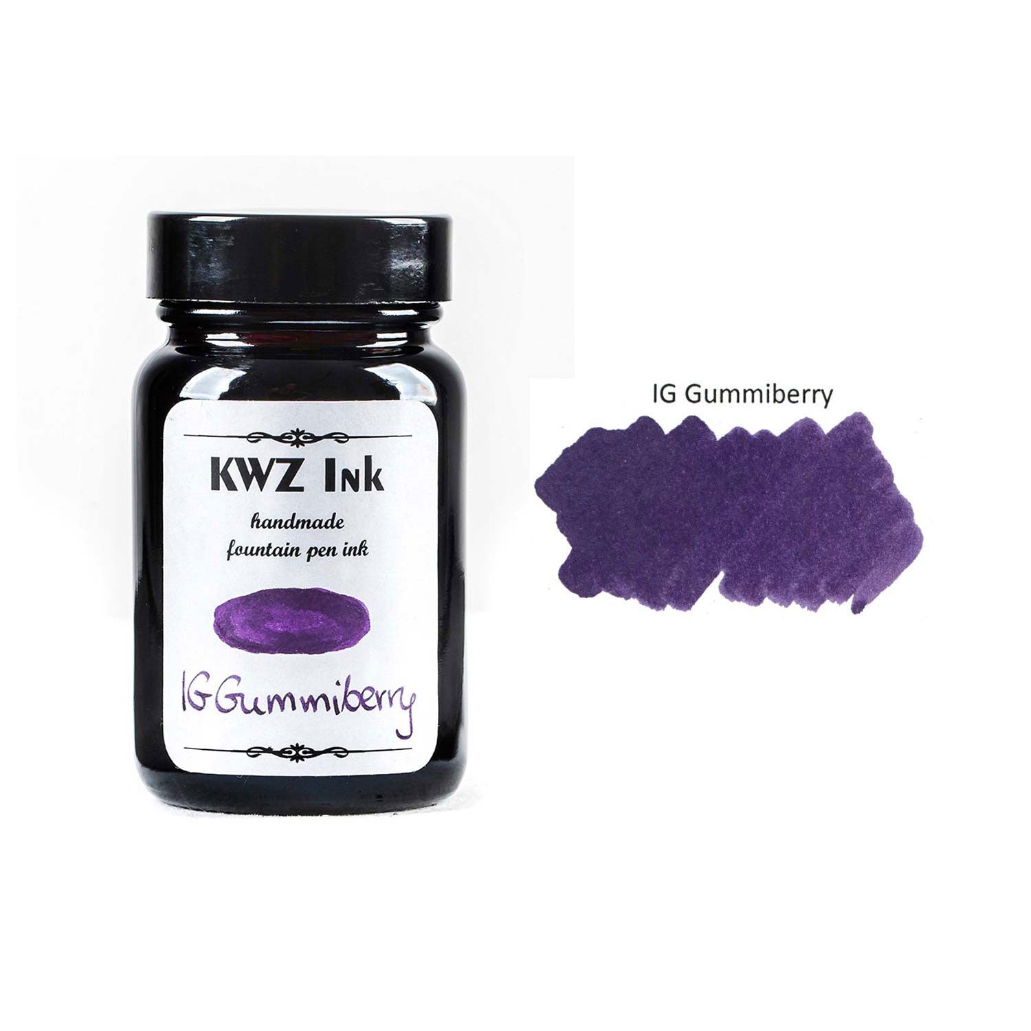 Buy KWZ Iron Gall Gummiberry Ink | KWZ Iron Gall Inks Online | Makoba