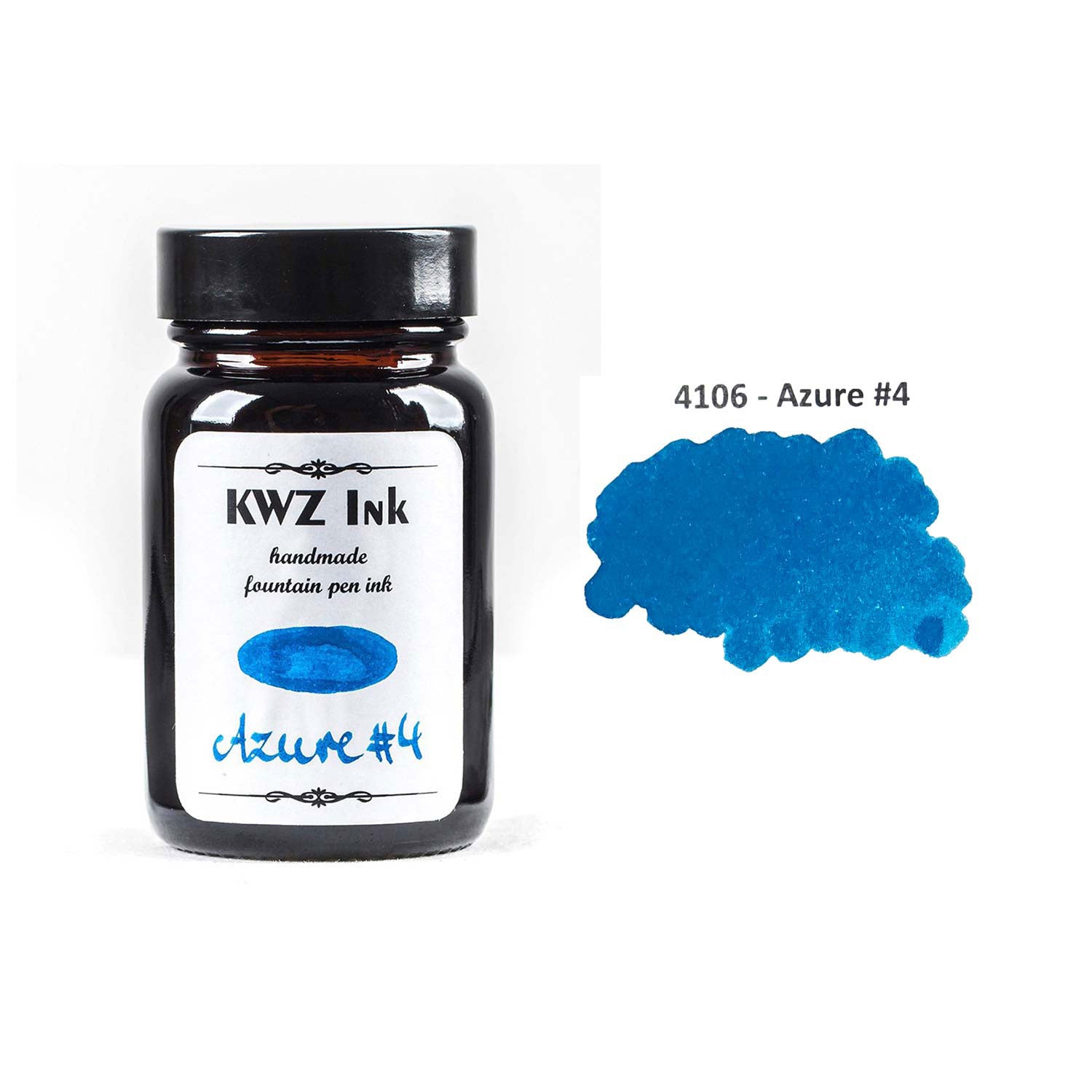 Buy KWZ Standard Azure #4 Blue Ink | KWZ Standard Inks Online | Makoba