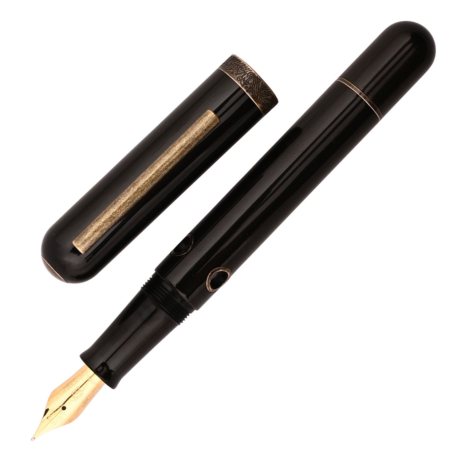 Nahvalur Nautilus Bronze Corydoras Fountain Pen| Shop Online |Nahvalur ...