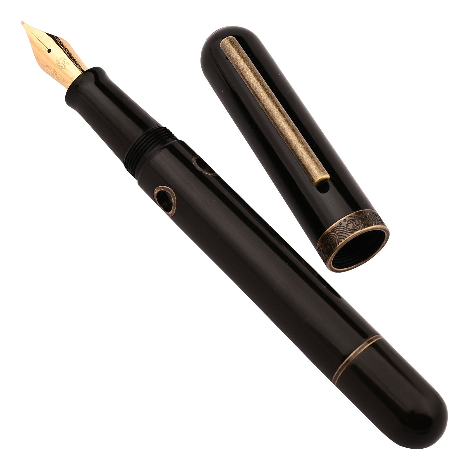 Nahvalur Nautilus Bronze Corydoras Fountain Pen| Shop Online |Nahvalur ...