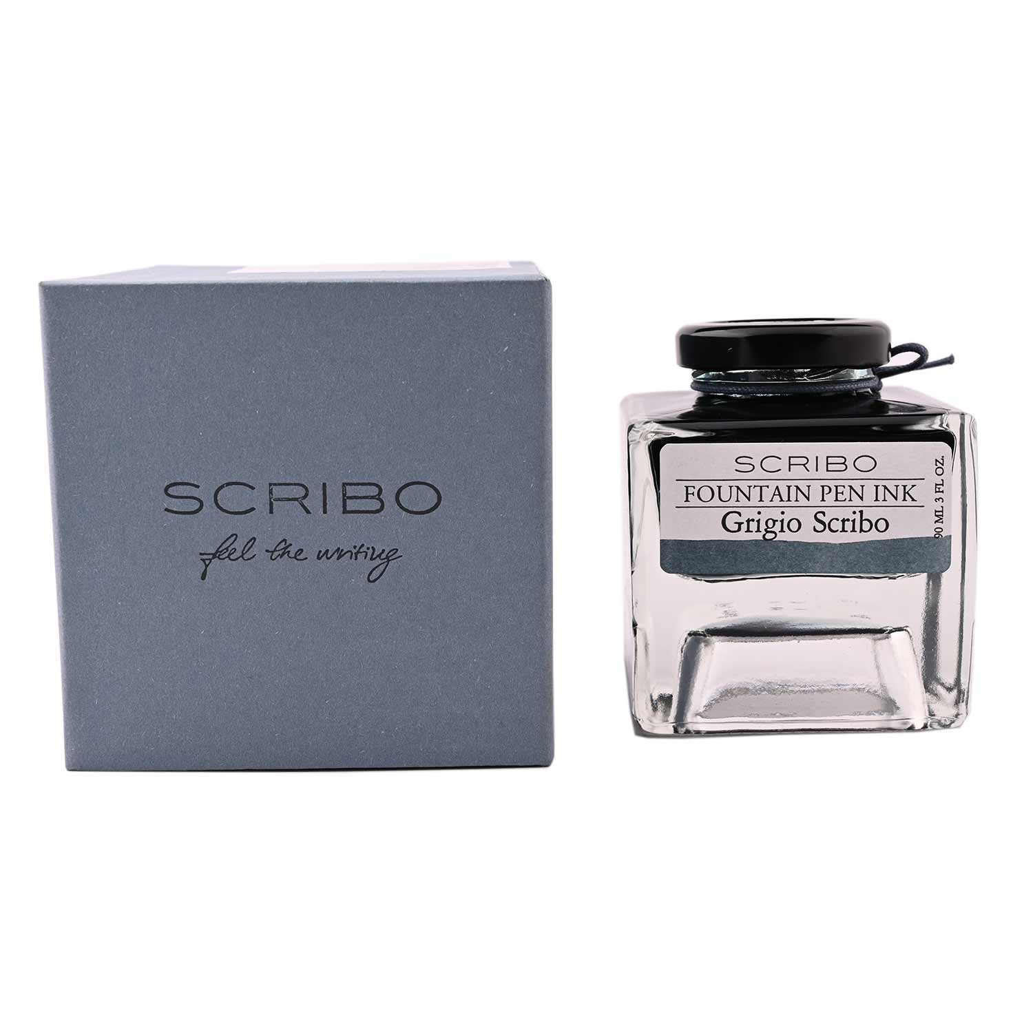 Scribo Grigio Scribo Ink Bottle, Grey - 90ml – Makoba