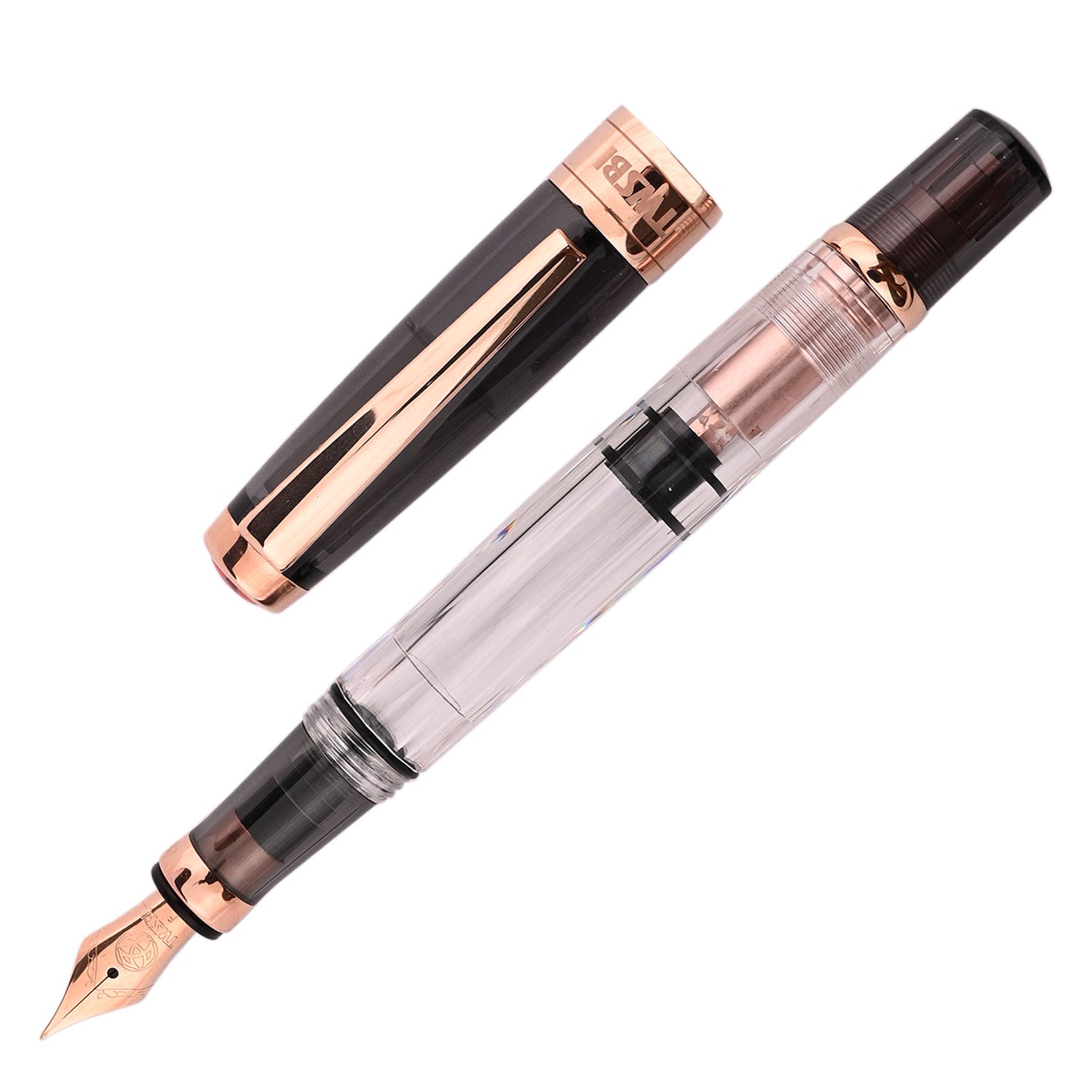 Buy TWSBI Diamond 580 Fountain Pen - Smoke Rosegold II Online-TWSBI ...